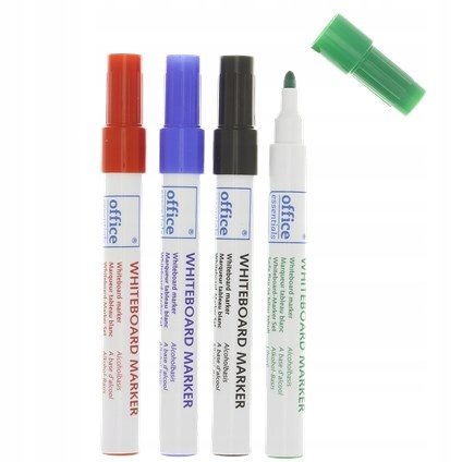 Markery Suchościeralne Mazaki Pisaki Do Tablicy X4 - Inny producent ...