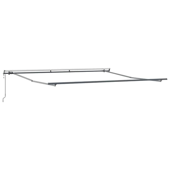 Markiza ręczne Antracyt 4,5 × 3,5 m Metal - Inna marka | Sklep EMPIK.COM