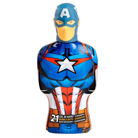 Marvel, Capitan America, Żel pod prysznic i szampon 2w1, 350 ml | Sklep ...