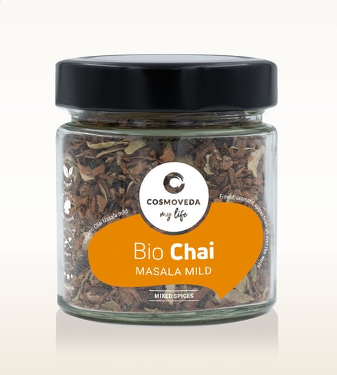 Masala Chai łagodna mieszkanka przypraw do indyjskiej herbaty BIO 70g ...