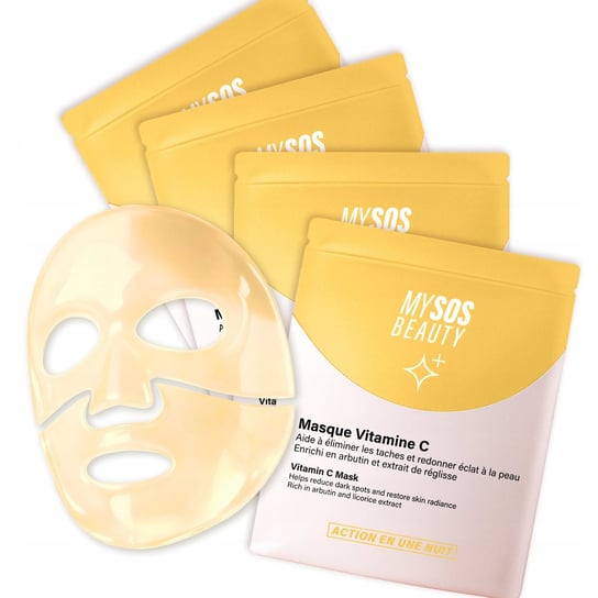 Maska Bio Kolagenowa + Witamina C do twarzy 40g - K-beauty | Sklep ...