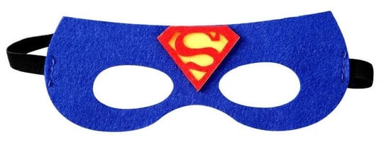 Maska Filcowa Superman Superbohater Strój Przebranie Kostium Urodziny ...