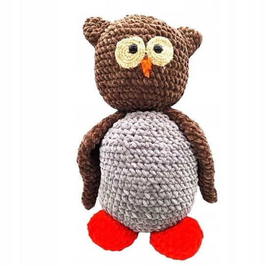 Maskotka Sowa Ręcznie Robiona – Unikalny Prezent Zrobiony na Szydełku ...
