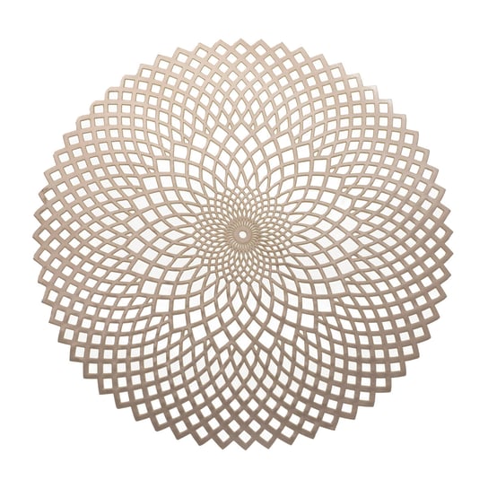 Mata dekoracyjna Glamour PVC/PS Ażurowa złota 38 cm AMBITION - Ambition ...