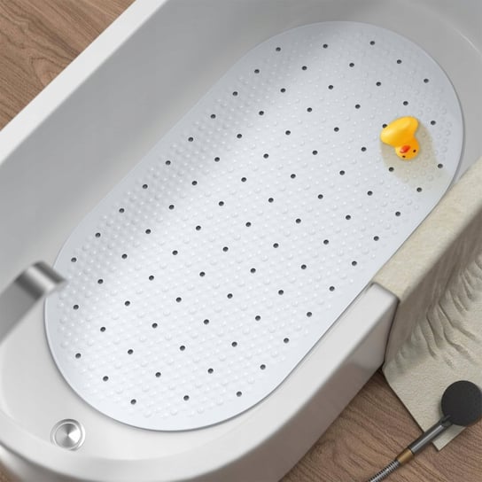 MATA ŁAZIENKOWA PRYSZNICOWA ANTYPOŚLIZGOWA DO WANNY PRZYSSAWKI PCV 68x38cm - Inna marka | Sklep ...