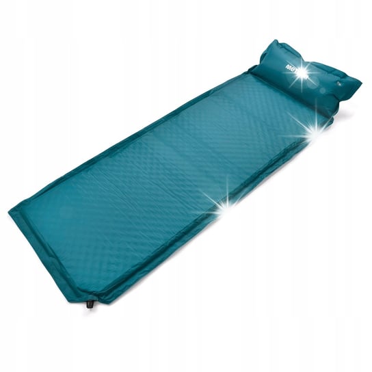 Mata Samopompująca Karimata Gruba Materac Z Poduszką Pod Namiot 200x66 ...