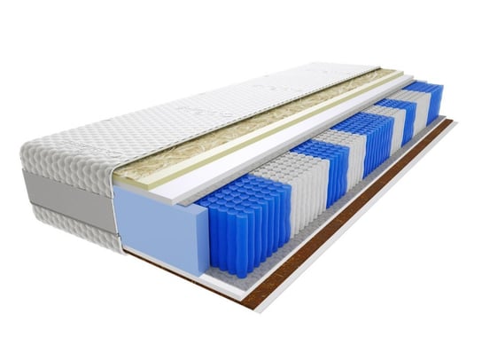 Materac lateksowy 140x150 cm Kaszmirowysen Marti Multipocket H1/H3 ...