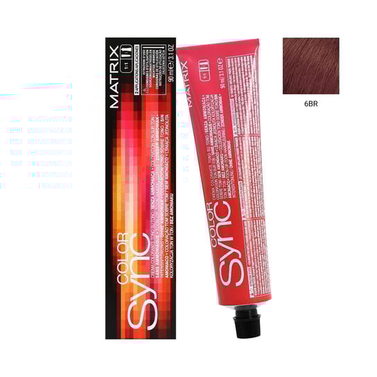 Matrix, Color Sync, farba do włosów (6BR), 90 ml | Sklep EMPIK.COM