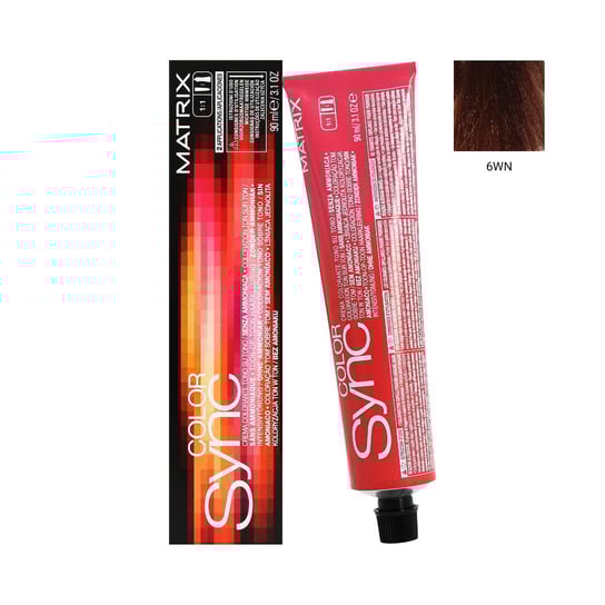 Matrix, Color Sync, farba do włosów (6WN), 90 ml | Sklep EMPIK.COM