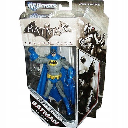 Mattel DC Universe Batman Arkham City Batsuit Legacy Edition 6-calowa ...