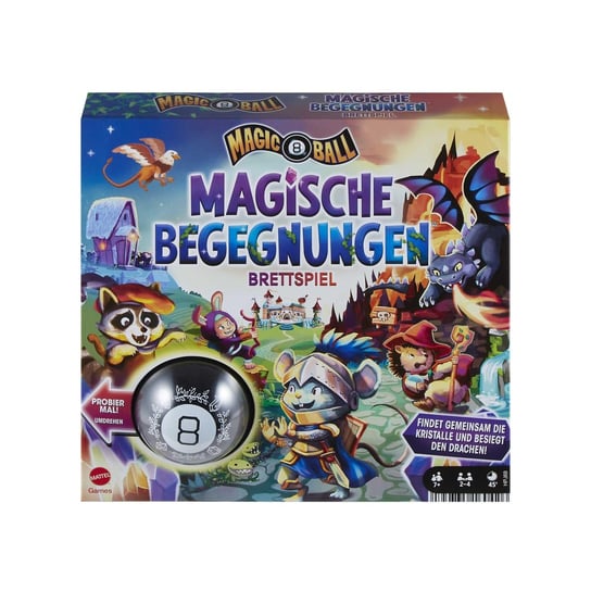 Mattel Games Magic 8 Ball Magical Encounters, Gra planszowa ...