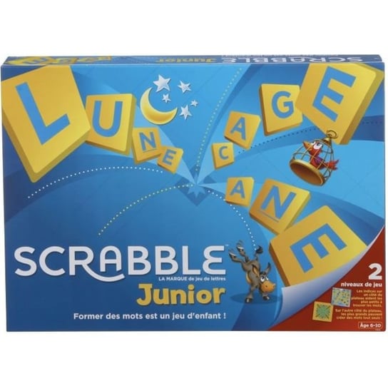Mattel Games – Scrabble Junior – gra planszowa – od 6 roku życia Y9668 ...