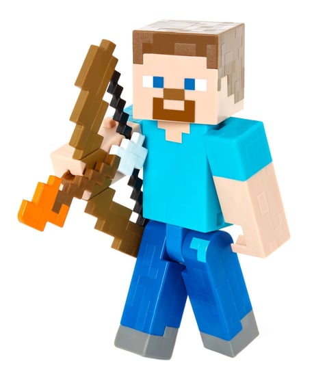 Mattel Minecraft Steve z figurką łuku i strzały - Mattel | Sklep EMPIK.COM