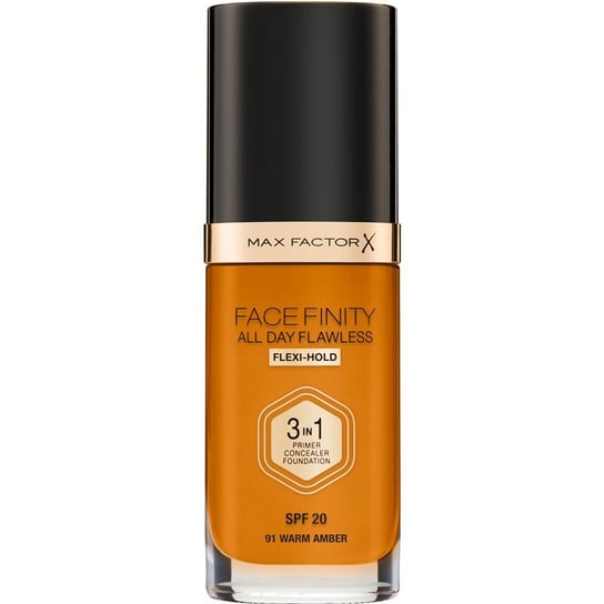 Max Factor Facefinity All Day Flawless trwały podkład SPF 20 odcień 91 Warm Amber 30 ml | Sklep ...