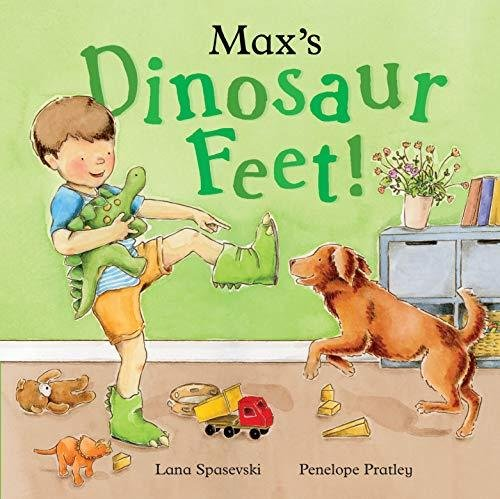 Maxs Dinosaur Feet Lana Spasevski Książka W Empik