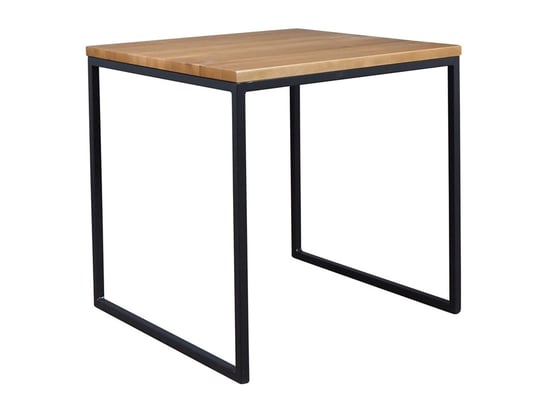 MEBLE DOKTÓR Stół 75x75 cm drewniany loftowy, kolor dębowy - Meble ...