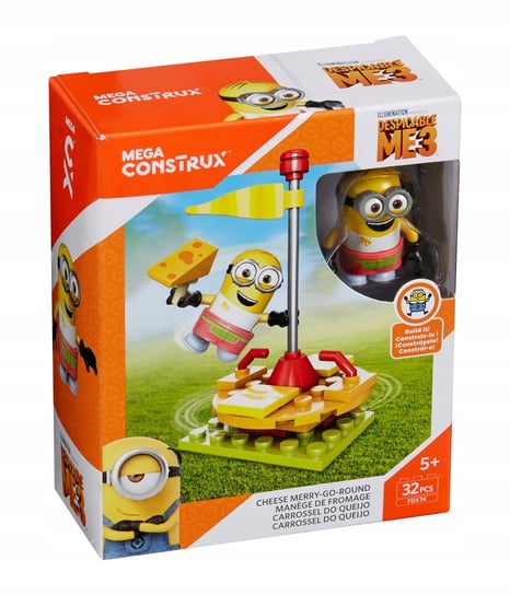 Mega Construx Despicable Me Cheese Merry-go-Round - Inna marka | Sklep ...