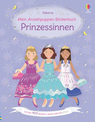 Mein Anziehpuppen-Stickerbuch: Prinzessinnen - Usborne Verlag | Książka ...