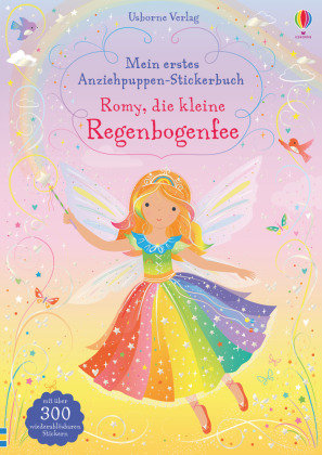 Mein erstes Anziehpuppen-Stickerbuch: Romy, die kleine Regenbogenfee ...