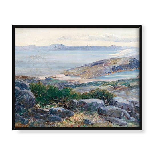 Menci Clement Crncić Krajobraz nadmorski w Rijece 50×40 - ANTYKWARIAT ...