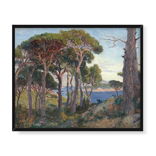 Menci Clement Crncić Pejzaż 50×40 W RAMIE - ANTYKWARIAT "CZUŁA JEST NOC ...