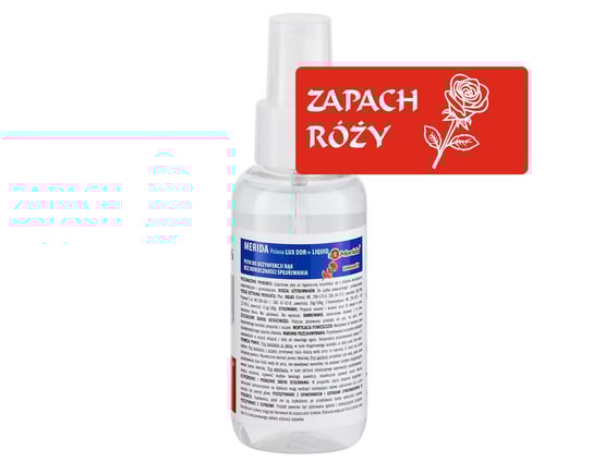 Merida MAD966 Płyn dezynfekcyjny o zapachu róży POLANA LUX DDR+ LIQUID ...