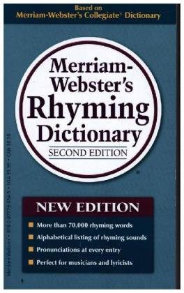 Merriam-Webster's Rhyming Dictionary - Merriam Websteru.S. | Książka w ...