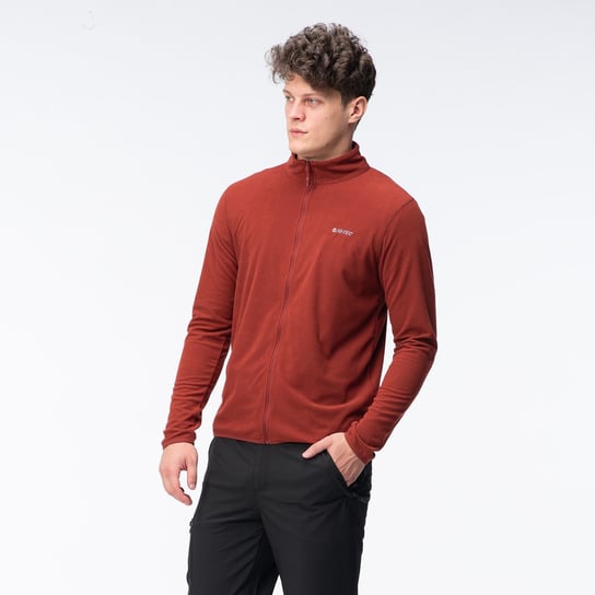 Męska bluza polarowa hi-tec damis ii z pełnym zamkiem xxl - Hi-Tec ...