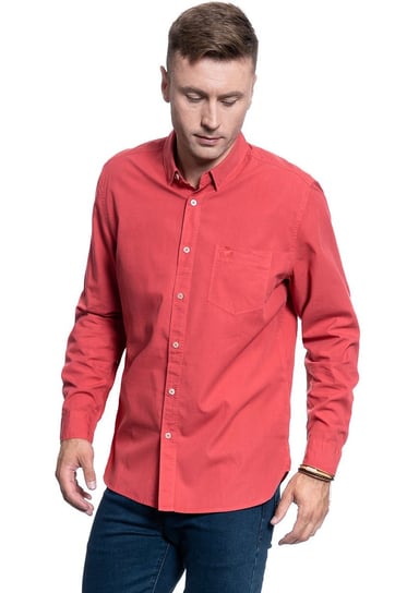 Męska Koszula Materiałowa Mustang Clemens Tc Turn Up 1009871 8347-M - Mustang | Moda Sklep EMPIK.COM