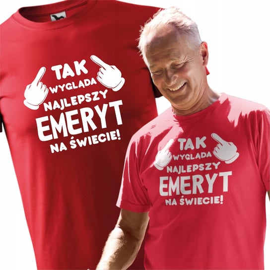 Męska koszulka dla Emeryta Super prezent dla Taty dla Przyjaciela na ...