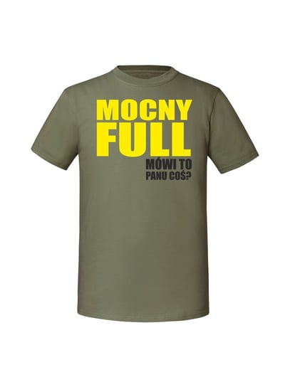 Męska koszulka z nadrukiem - mocny full Olive L - TAGFORCE | Moda Sklep ...