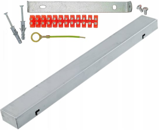 metalowa listwa rozeta 50cm podsufitka puszka do lamp pająk DIY LOFT ...