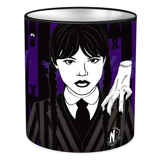 Metalowy pojemnik na przybory szkolne Wednesday 503656 - Diakakis ...