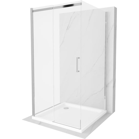 Mexen Omega kabina prysznicowa 3-ścienna, rozsuwana 100 x 100 cm ...