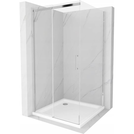 Mexen Omega kabina prysznicowa rozsuwana 100 x 100 cm, transparent ...