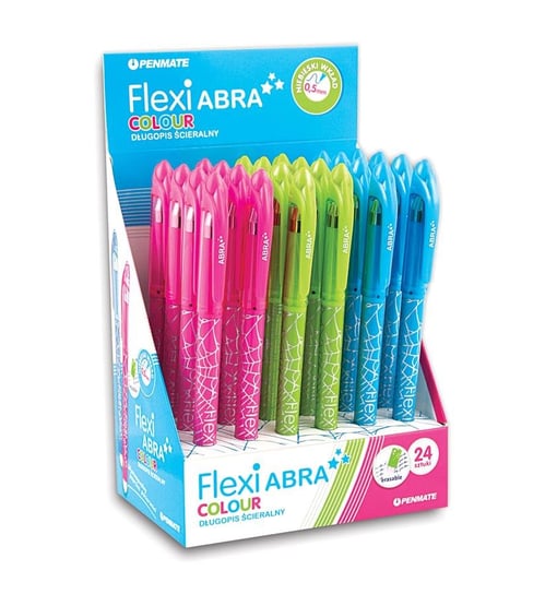 Micro, Długopis Ścieralny Flexi Abra Colour Niebieski Micro Tt7539 ...