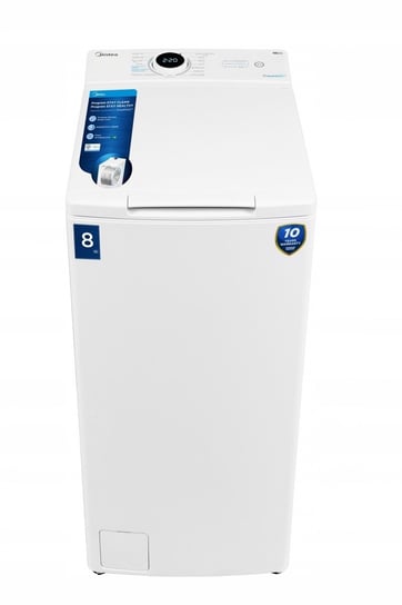 MIDEA Pralka ładowana od góry MF100T80B/W-PL KLASA A/8KG - Midea | AGD Sklep EMPIK.COM