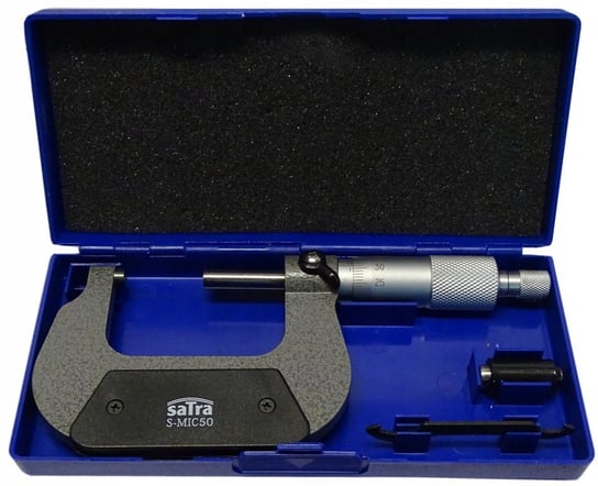 MIKROMIERZ MIKROMETR 25-50mm 0,01mm SATRA - Satra | Sklep EMPIK.COM