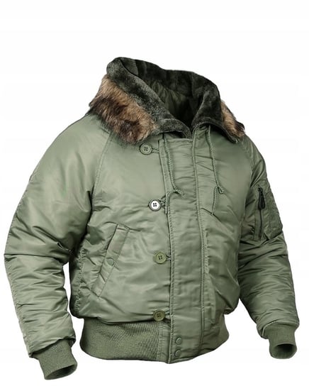 MIL-TEC US N2B Wojskowa KURTKA ZIMOWA OLIVE XXL - Mil-Tec | Moda Sklep EMPIK.COM