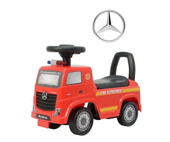 Milly Mally Pojazd Mercedes-Benz Actros Fire Truck Red - Milly Mally ...