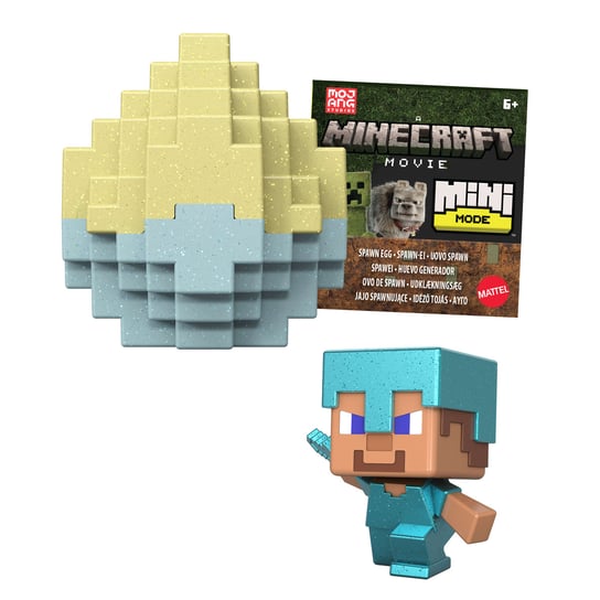 Minecraft, Mini Mode, Jajo spawnujące z figurką, JFB68 - Minecraft ...