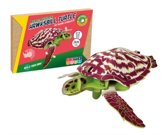 Mini Build - Hawksbill Turtle - Build Your Own | Książka w Empik