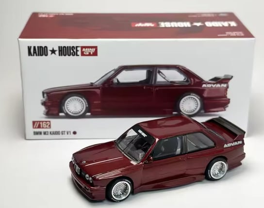 MINI GT Kaido House 162 BMW M3 E30 Kaido GT V1 ADVAN MINIGT KHMG162 ...