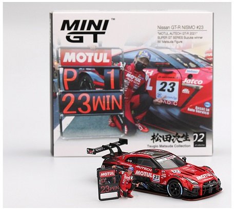 Mini Gt Nissan Gt-R Nismo #23 Motul Autech G 1:64 00875 - Mini GT | Sklep EMPIK.COM