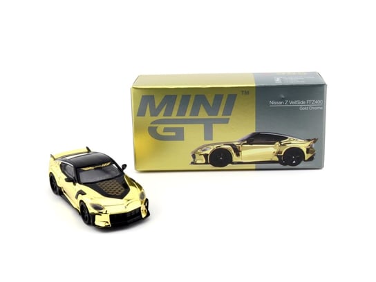 MINI GT Nissan Z VeilSide FFZ400 Gold Chrome LHD MGT00985-L MiniGT ...