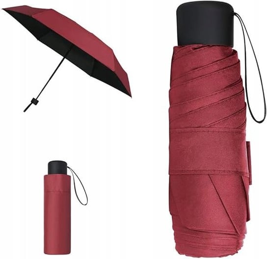 Mini Parasol Kompaktowa Parasolka z Ochroną Przeciwsłoneczną UVA UVB 99 ...