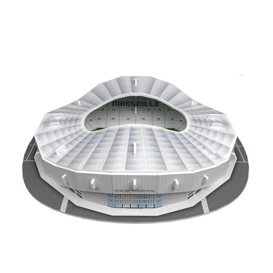 Mini stadion piłkarski - VELODROME - Olympique Marsylia FC - Puzzle 3D ...