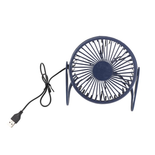 Mini wentylator biurkowy obrotowy 360°, zasilany przez USB, przenośny ...