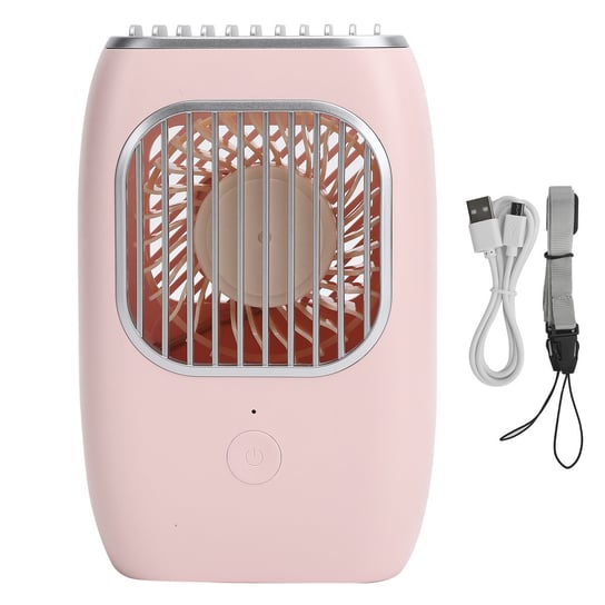 Mini wentylator na szyję USB, ładowany, cichy, przenośny, z funkcją ...