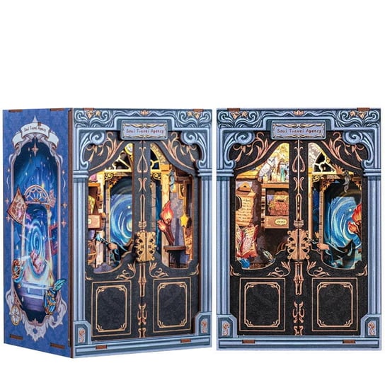 Miniaturowy domek mini Book Nook - Podróż w czasie* - CuteBee - HABARRI ...